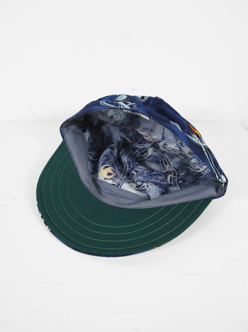 Vintage Welding Cap Kromer Motorcycle Print Deadstock Made in - Etsy