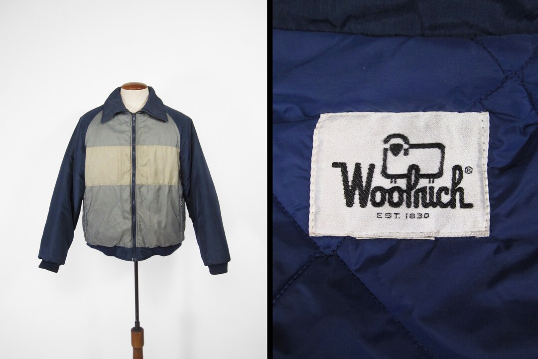 Vintage Woolrich Puffer Coat Insulated Ski Jacket Size - Etsy