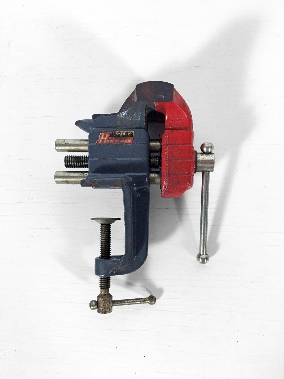 Vintage Stanley Handyman Vise Miniature Jewelers Machinist Clamp ...