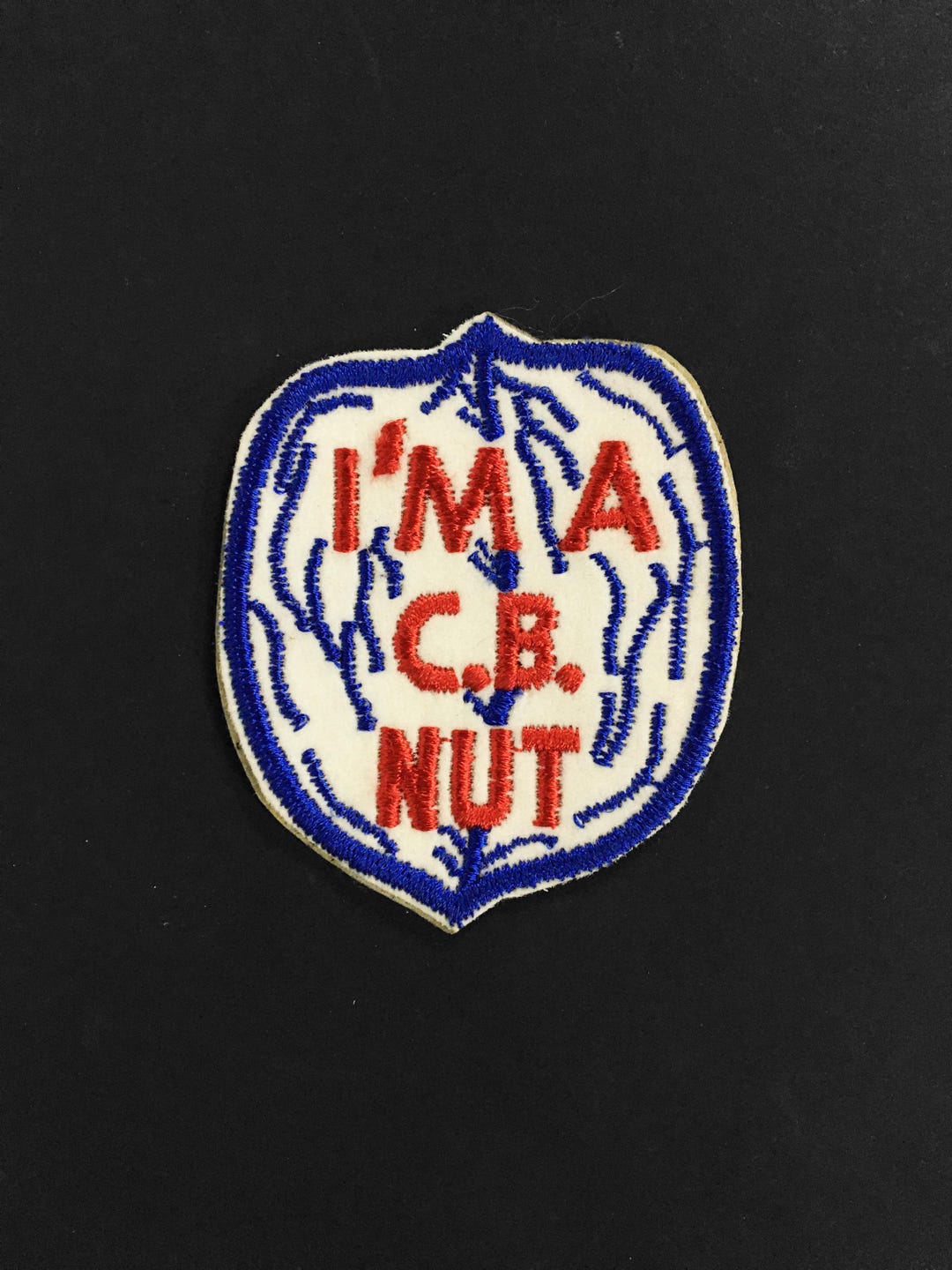 Vintage CB Radio Patch I'm A CB Nut Trucker - Etsy