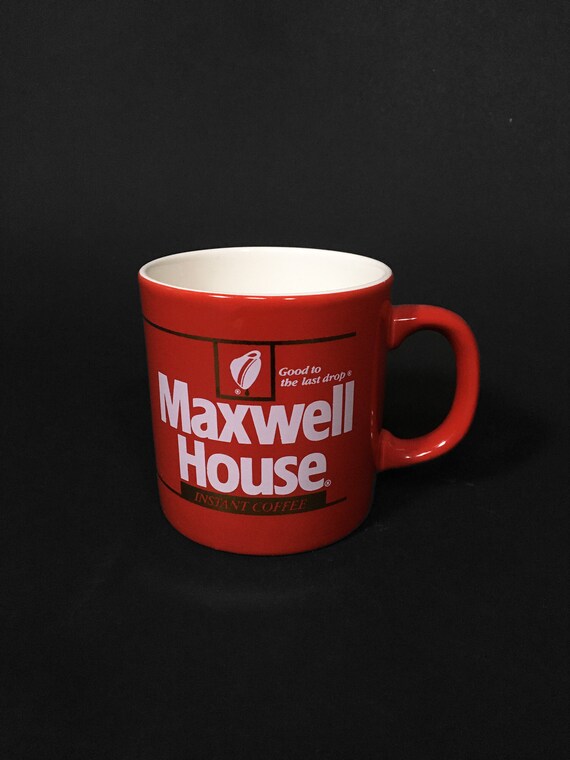 Vintage Maxwell House Coffee Mug 80s Ceramic England | Etsy