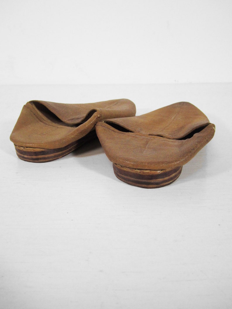 Vintage Balgha Moroccan Babouche Slippers Mule Shoes 1900-1940s - Etsy