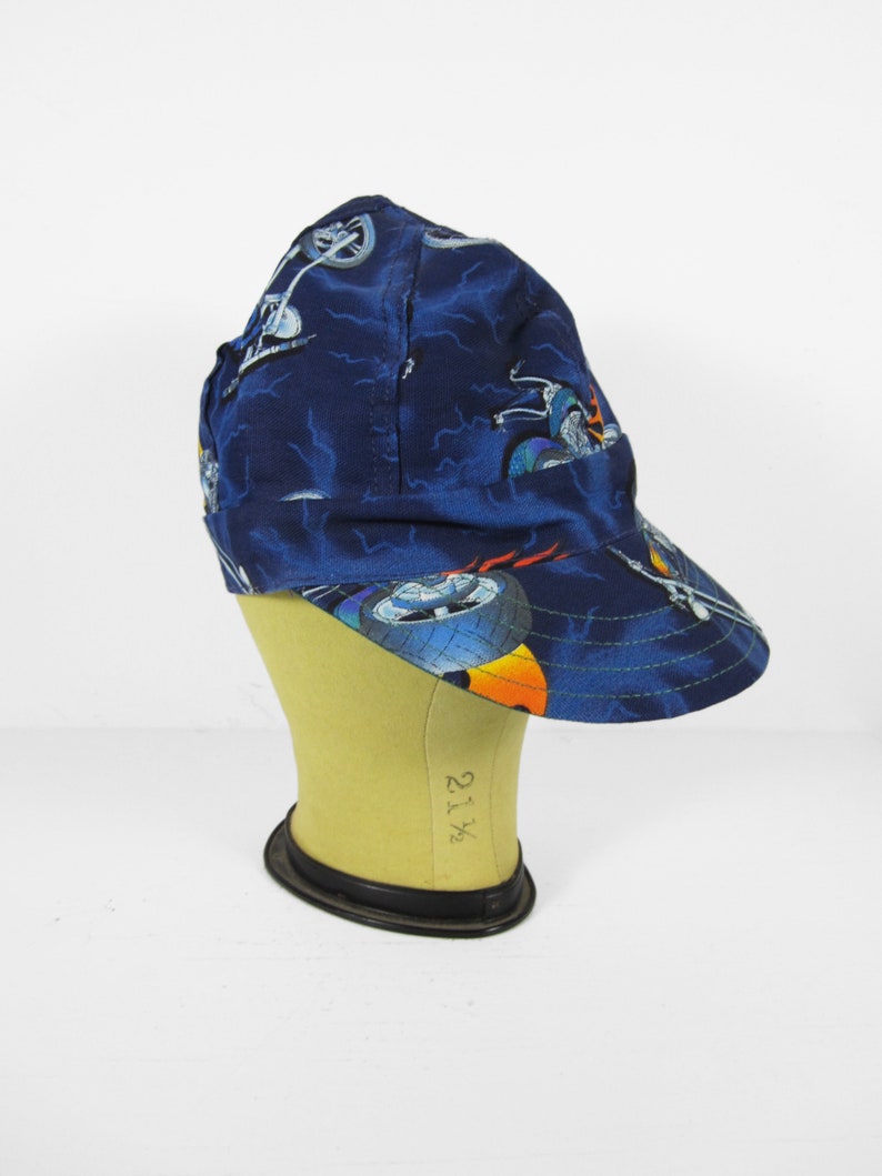 Vintage Welding Cap Kromer Motorcycle Print Deadstock Made in - Etsy