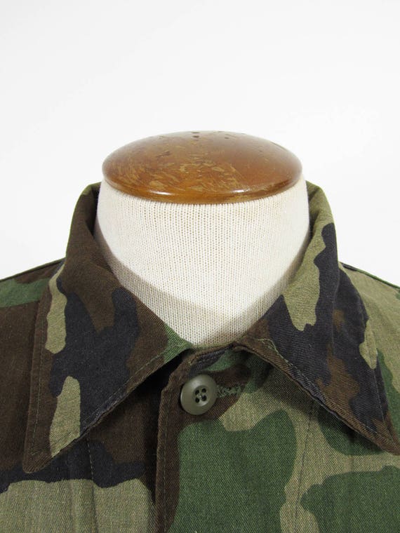 Vintage US Army Utility Jacket Camouflage Military Co… - Gem
