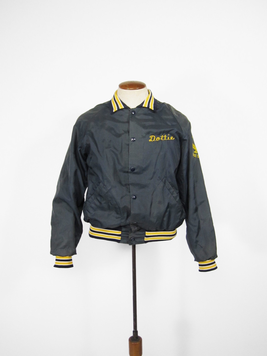Vintage School Bus Driver Jacket 80s - Women's Medium - Etsy