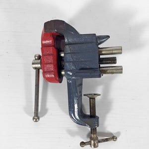 Vintage Stanley Handyman Vise Miniature Jewelers Machinist Clamp ...