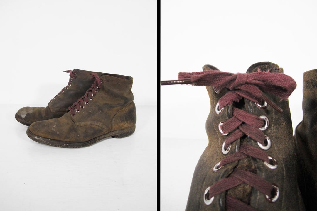 Original WWII Boondockers Service Shoes USN USMC Size 10 1/2 - Etsy