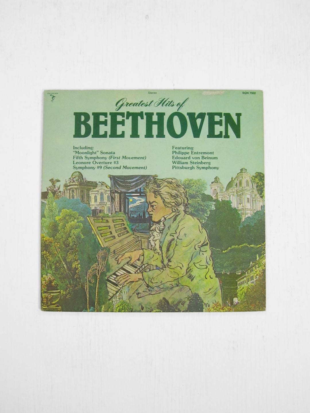 Greatest Hits of Beethoven Vinyl Record 1980 LP - Etsy