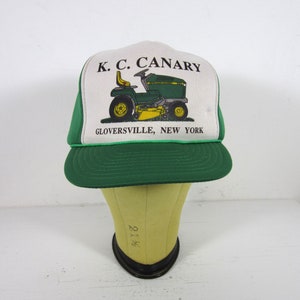 Vintage John Deere Trucker Hat Tractor Lawn Mower Snapback Cap - Etsy