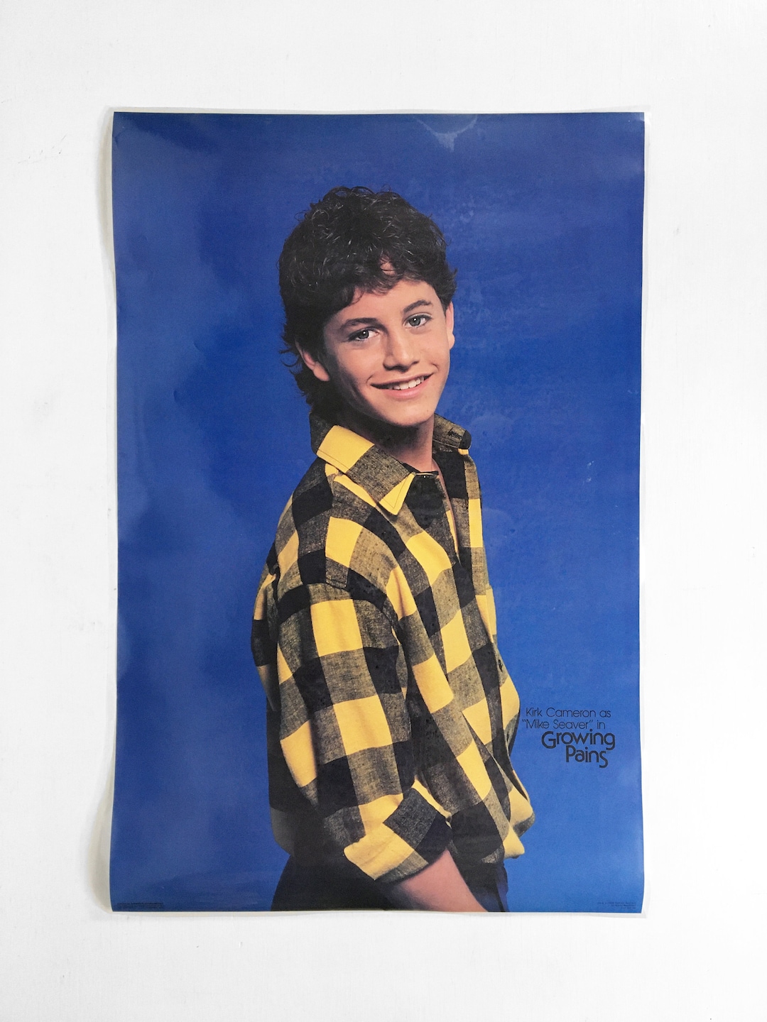 1985 Growing Pains Poster Mike Seaver TV Promo Western - Etsy