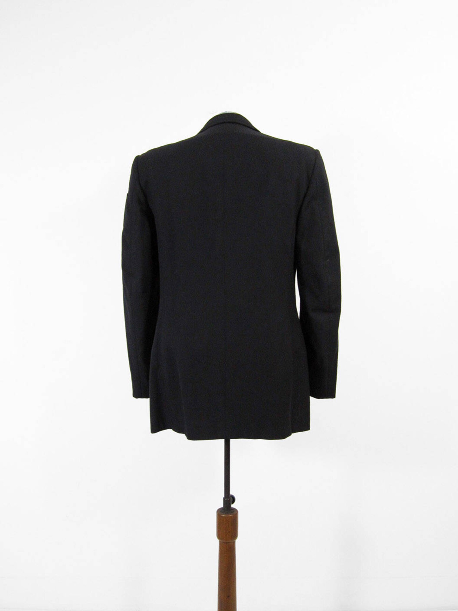 Vintage US Navy Uniform Jacket Black Wool Dress 1970s USN | Etsy