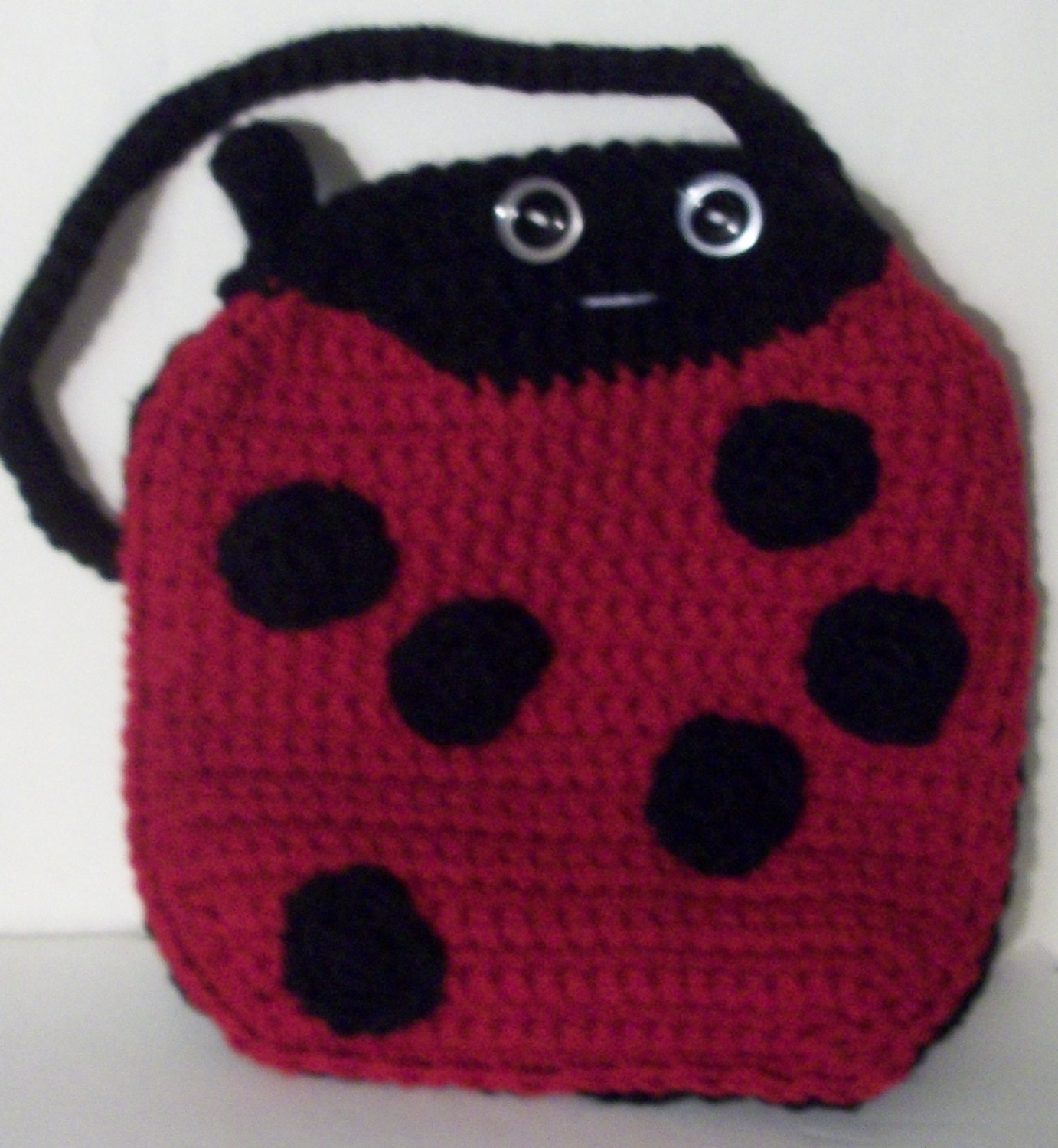 Crochet Ladybug Purse for Girls - Etsy