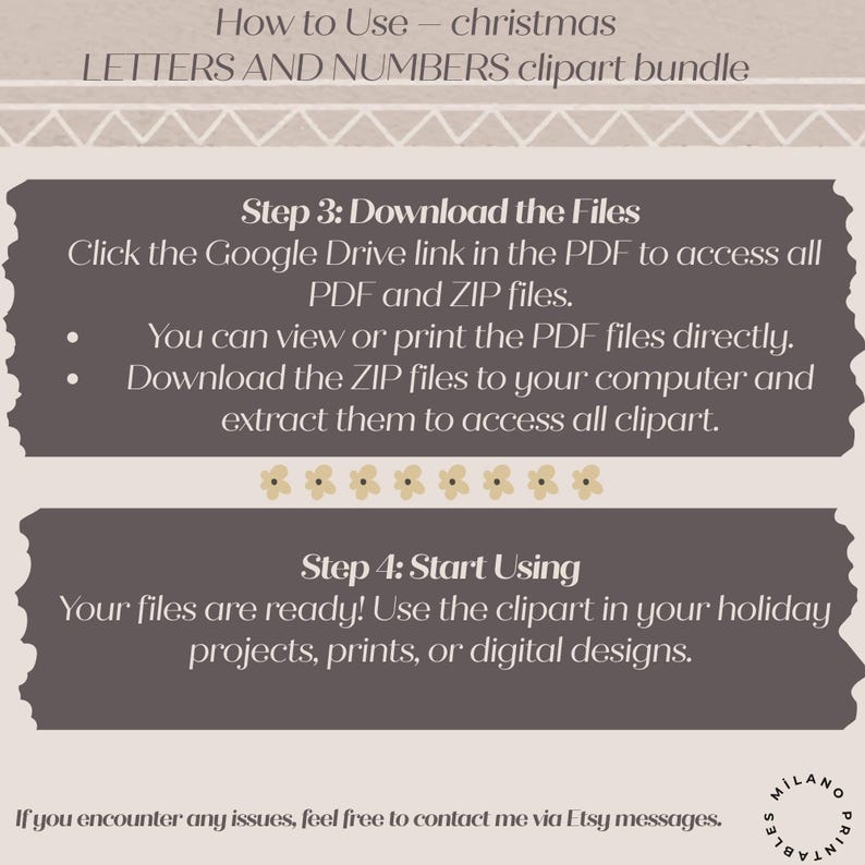 Christmas Letters and Numbers PNG Clipart Bundle, Cute Santa Alphabet ...