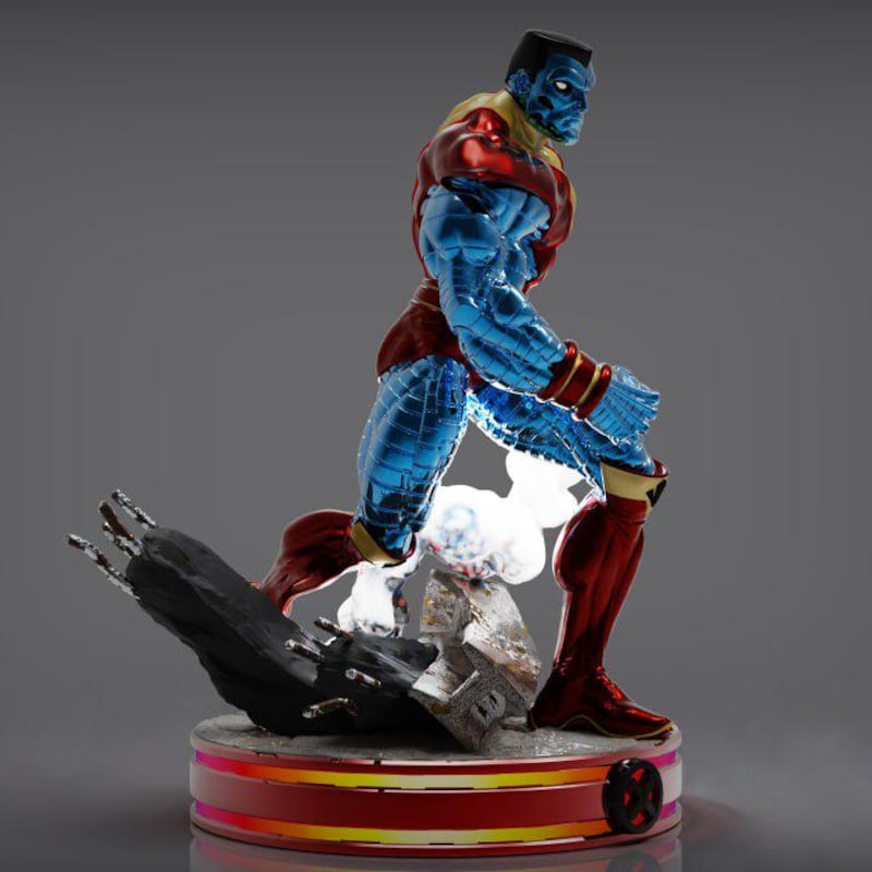 Metal Superhero Figure - Etsy UK