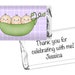 Triplets Sweet Pea Mini Candy Bar Labels Triplet Mini Candy - Etsy