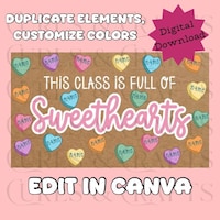 Happy Valentine's Day Template | Editable Canva Banner | 36x60 DIY ...