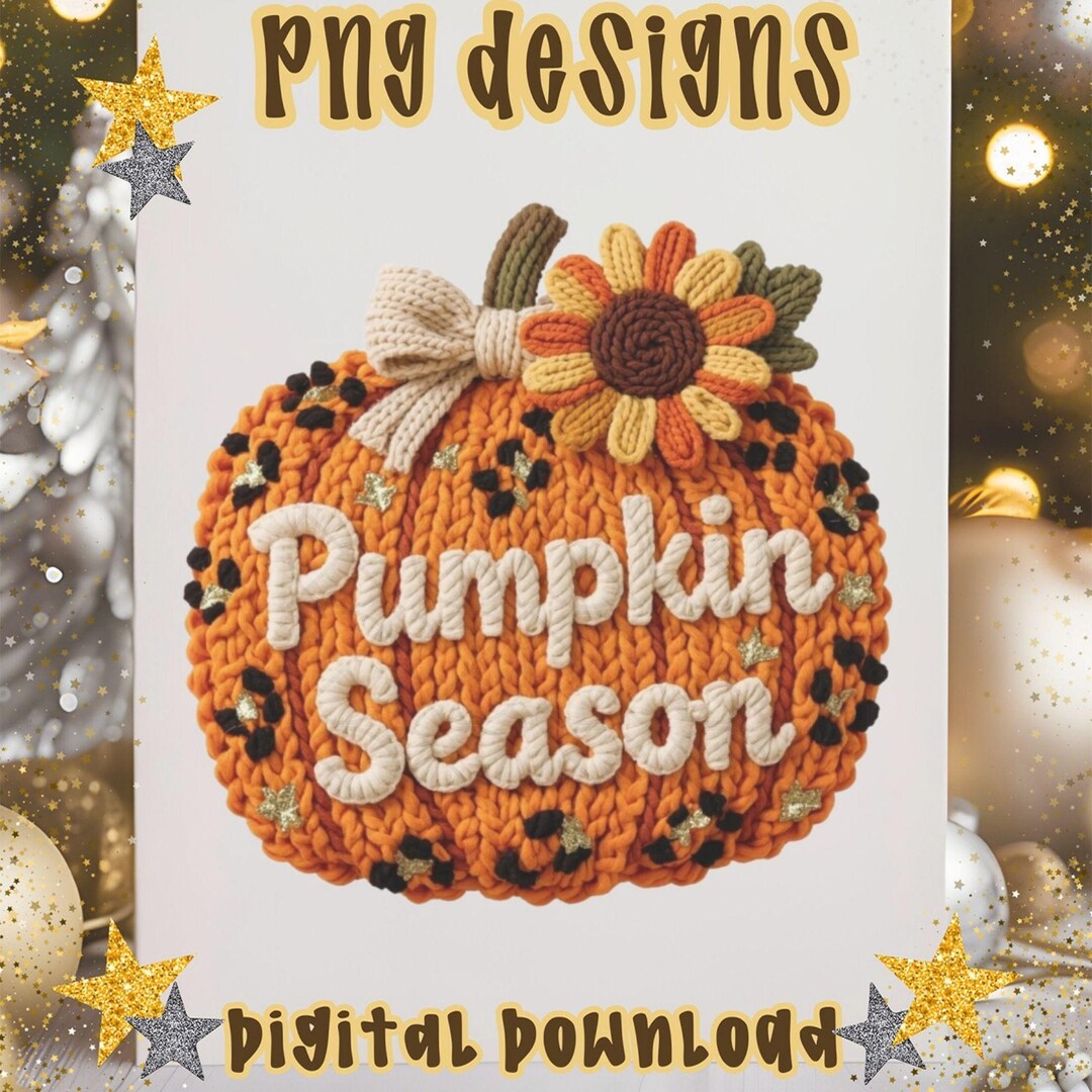 Pumpkin Season PNG, Fall Clipart (digital Download) - Etsy