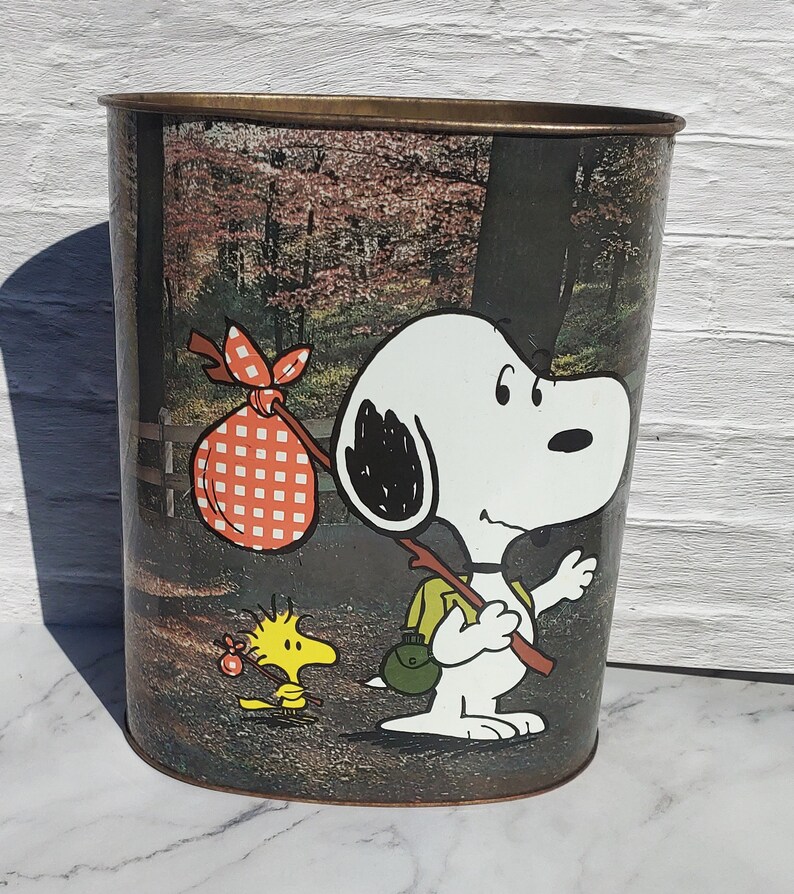 Rare Vintage 1978 Cheinco Charlie Brown, Snoopy and Woodstock Peanuts ...