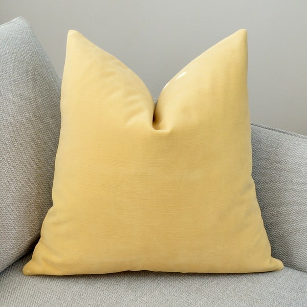 Pale Yellow Pillow - Etsy