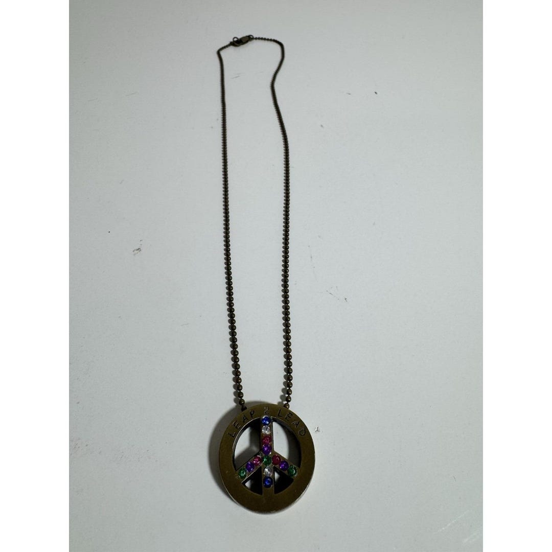 Vintage Girl Scouts Leap 2 Lead Necklace - Etsy