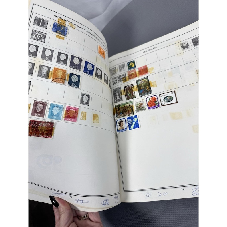 Harris Pioneer World-wide Postage Stamp Album With Loose Stamps - Etsy