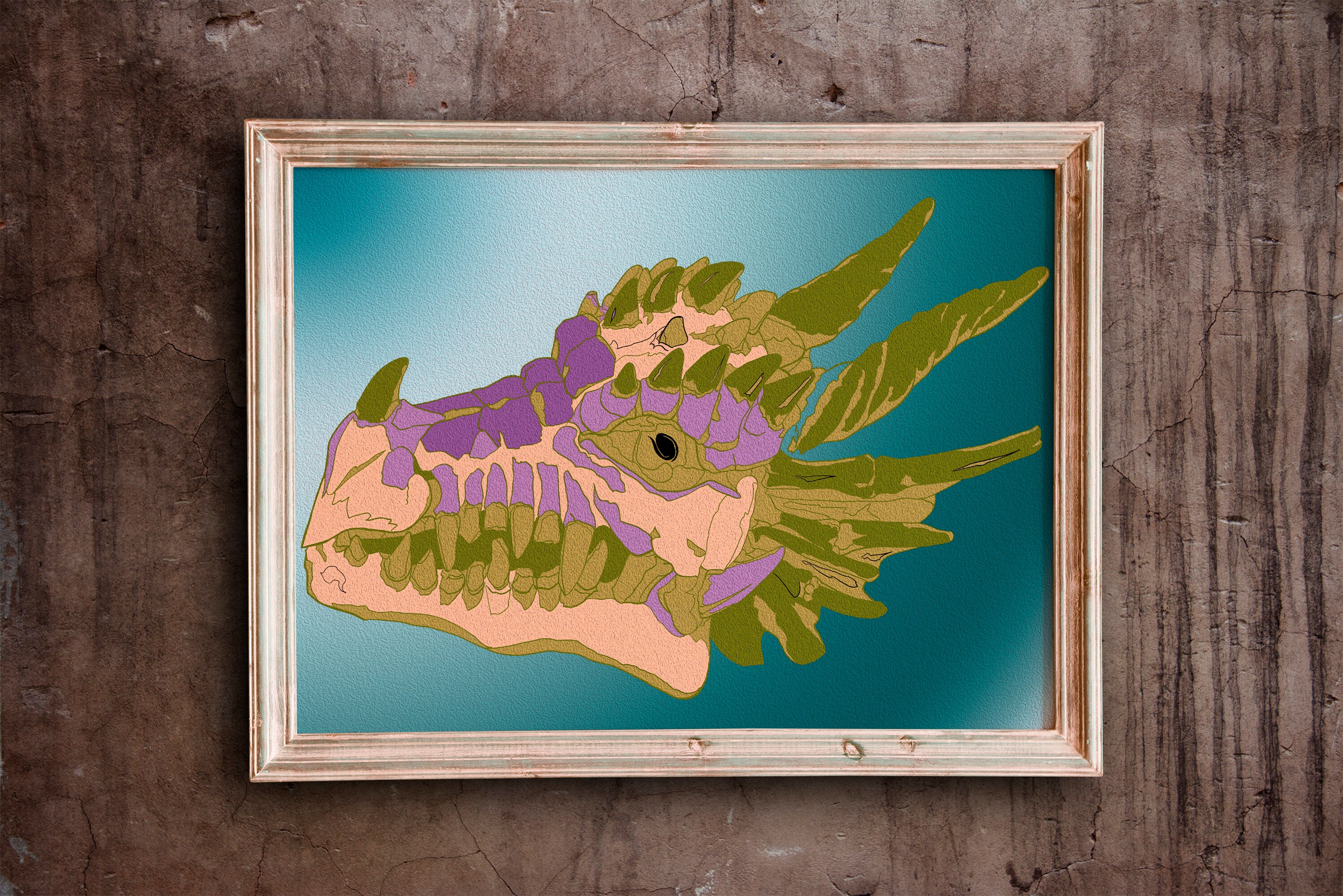 Dragon Skull Coloring Page Digital Download - Etsy