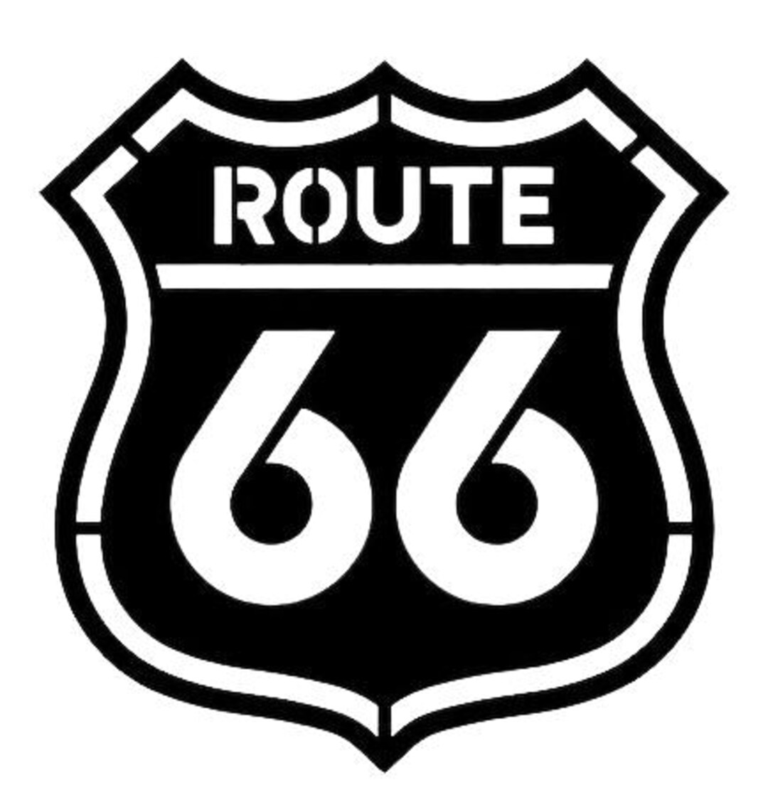 Route 66 Stencil / Painting Stencil / ZIP Folder Download - Etsy