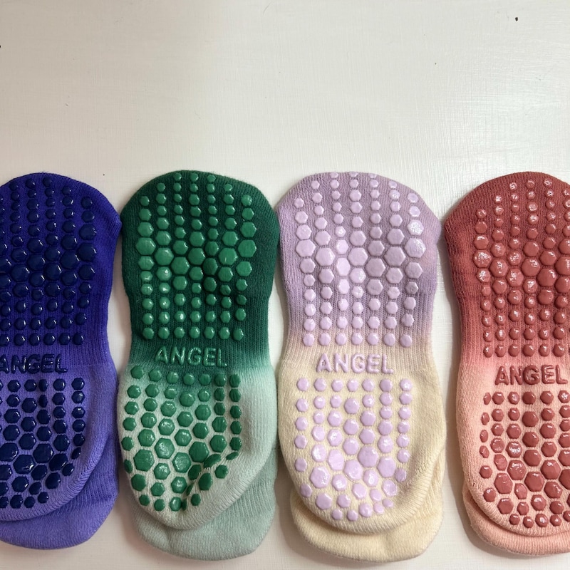 Purple Grip Socks Pilates - Etsy