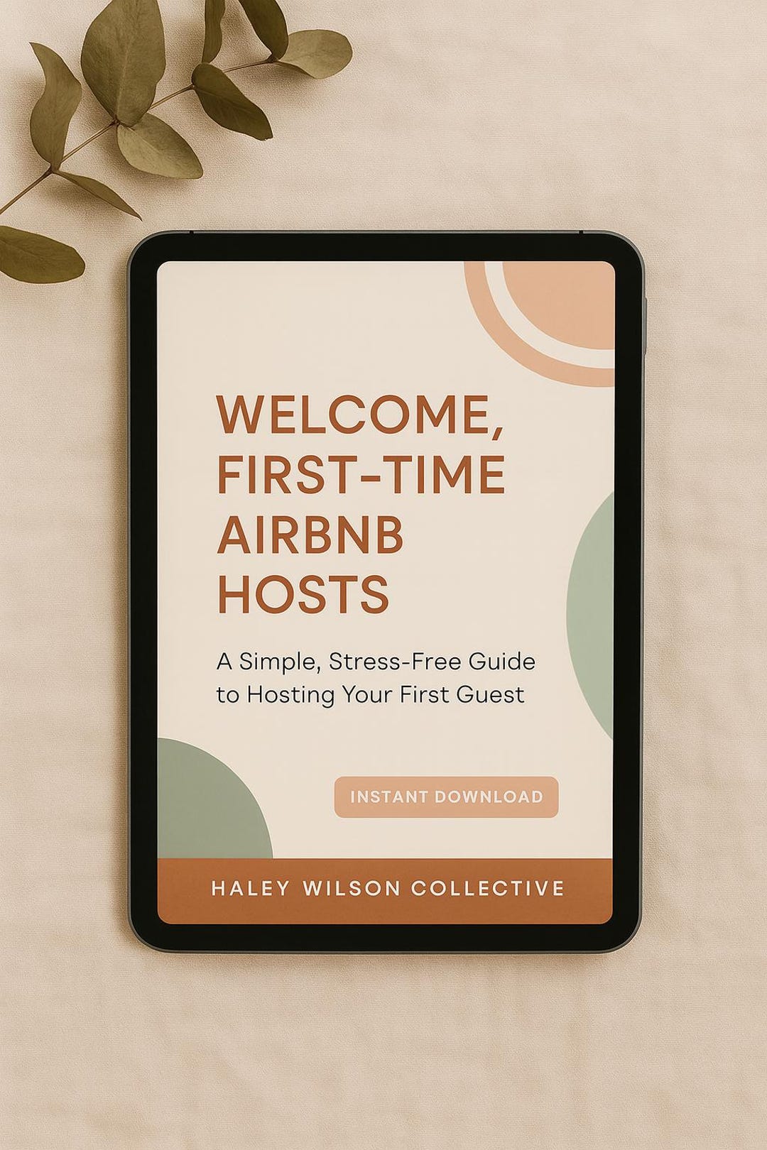 Airbnb Host Welcome Guide | Step-by-step Ebook for First-time Hosts ...
