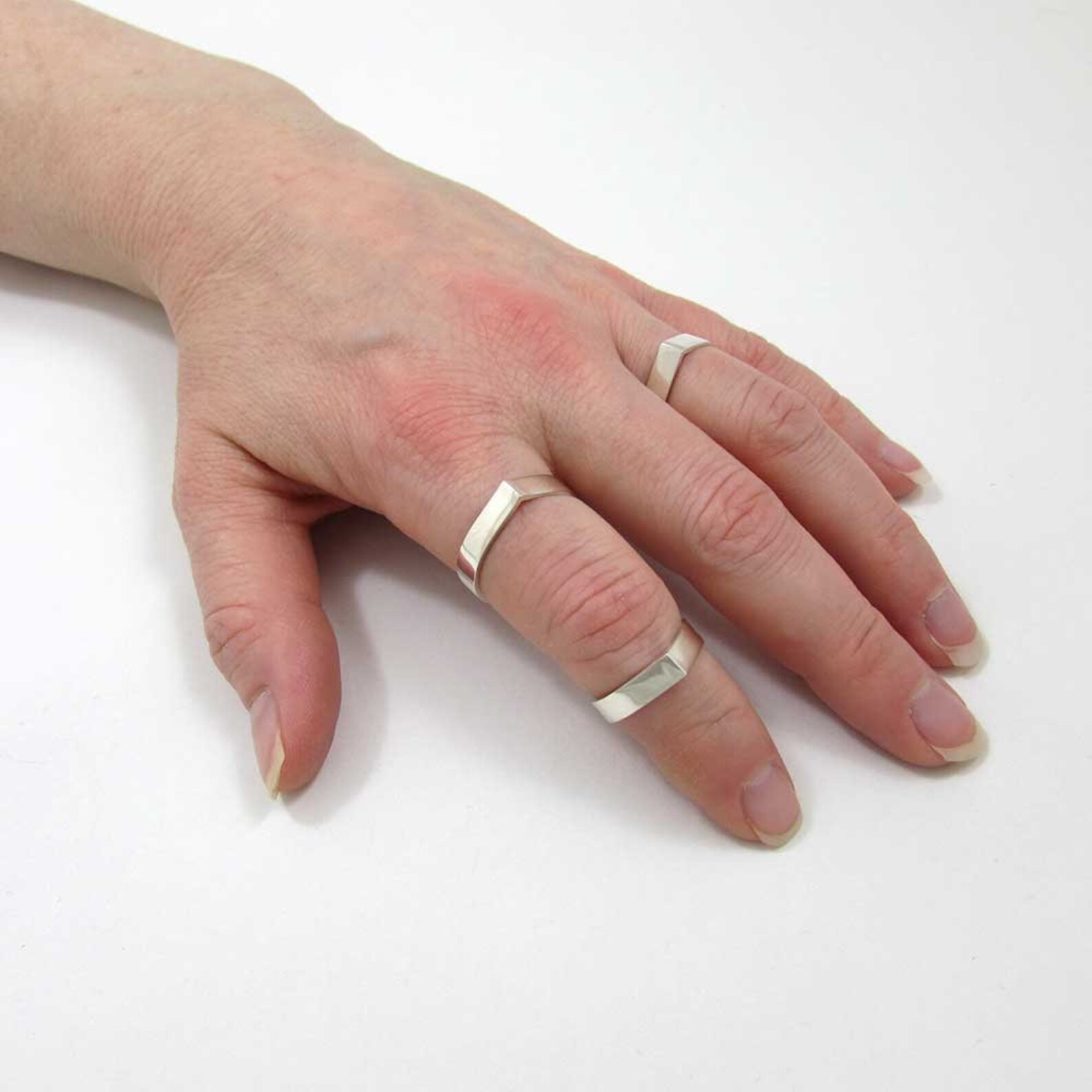 Teardrop Stackable Ring - Etsy