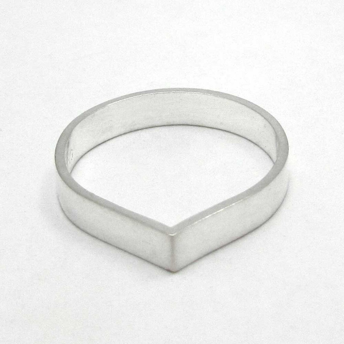 Teardrop Stackable Ring - Etsy