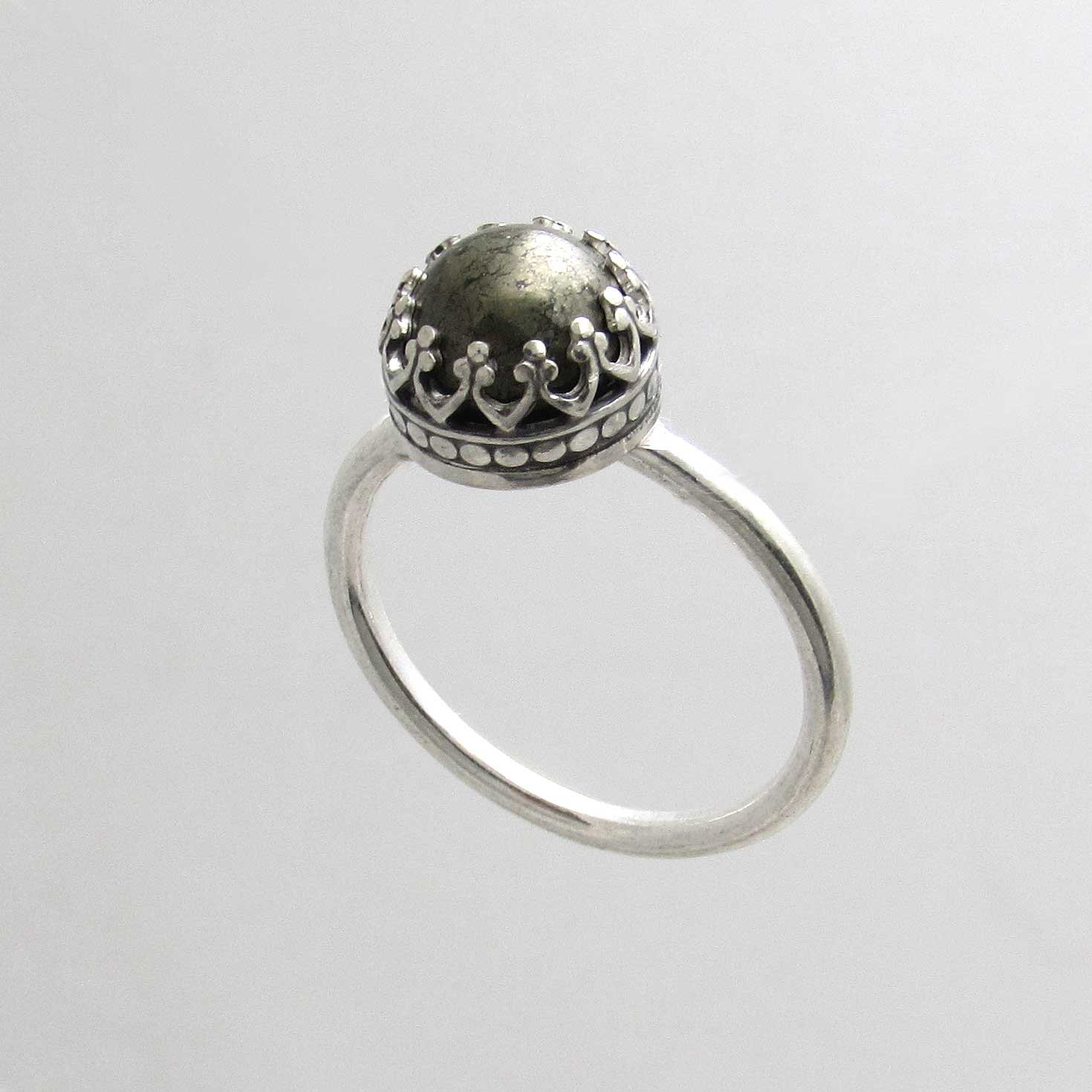 Gambit Pyrite Ring - Etsy