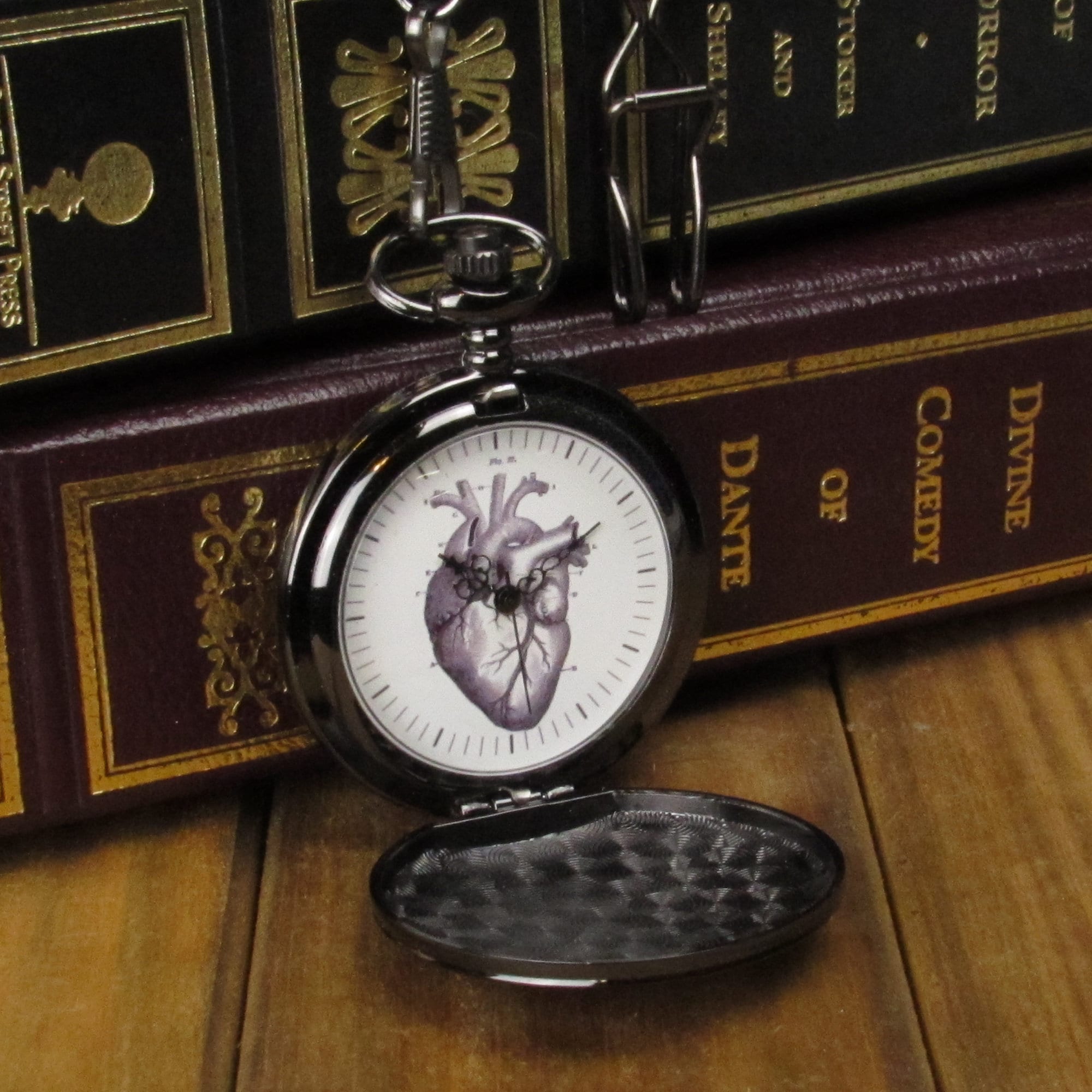 Heart Pocket Watch - Etsy