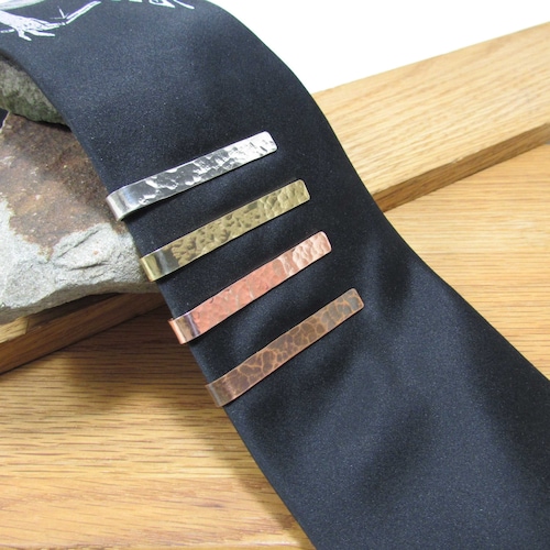Personalized Tie Bar/ Handstamped Bar/ Groomsmen/ Dads/ Mens - Etsy