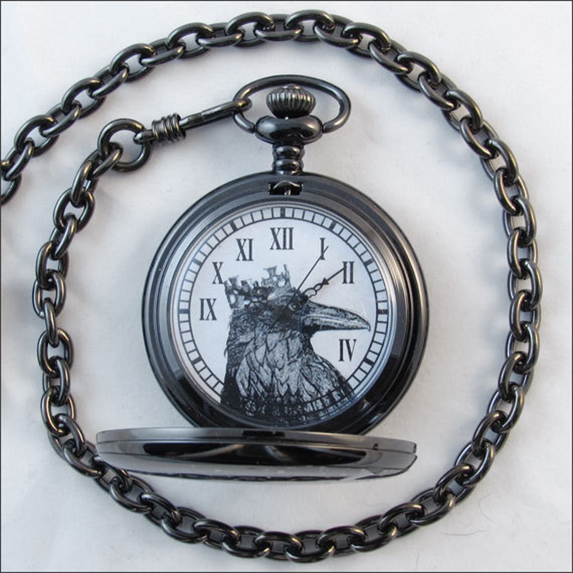 Raven King Pocket Watch | Etsy