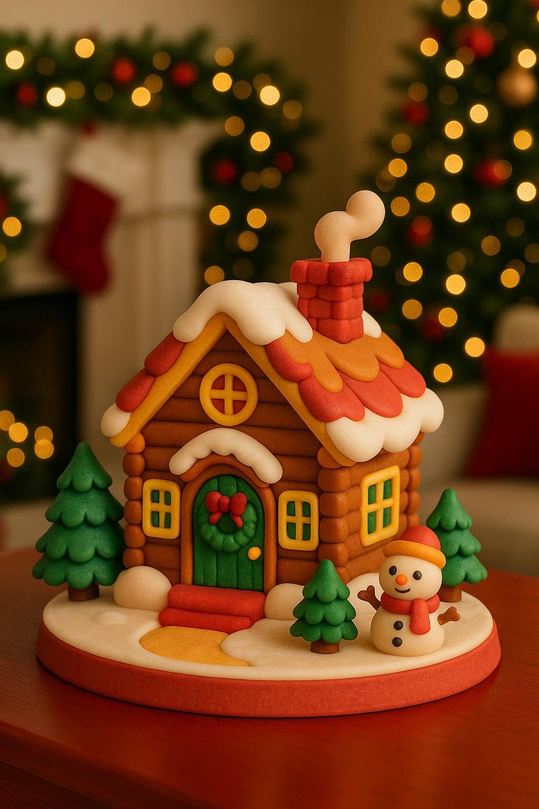 Christmas House Figure - STL File for 3D Printing - Etsy