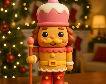 Marzipan Nutcracker - STL File for Digital Printing - Etsy