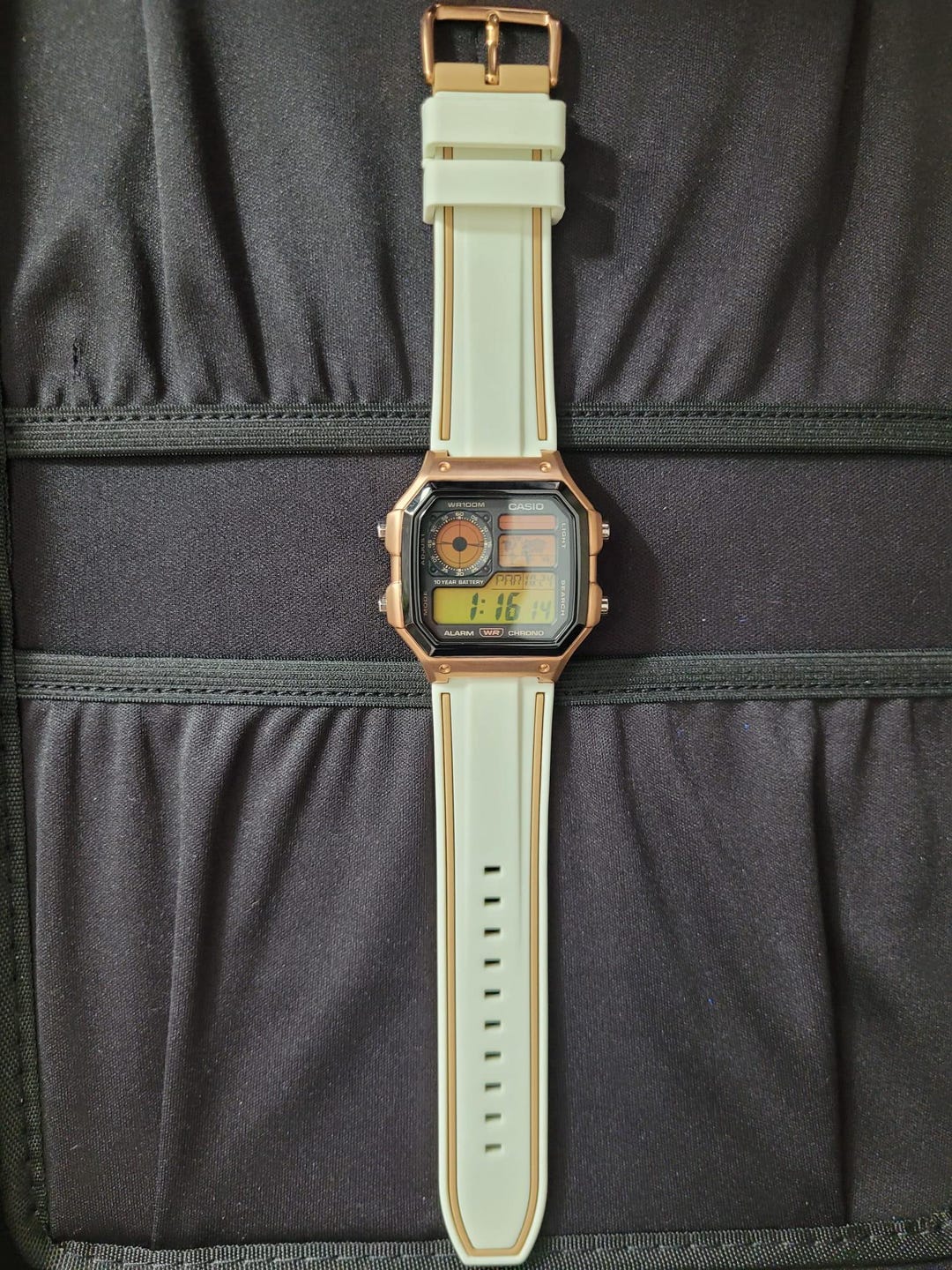 Custom Casio Royale AE-1200 Rose Gold Elegant Mod | Sunset Gradient ...