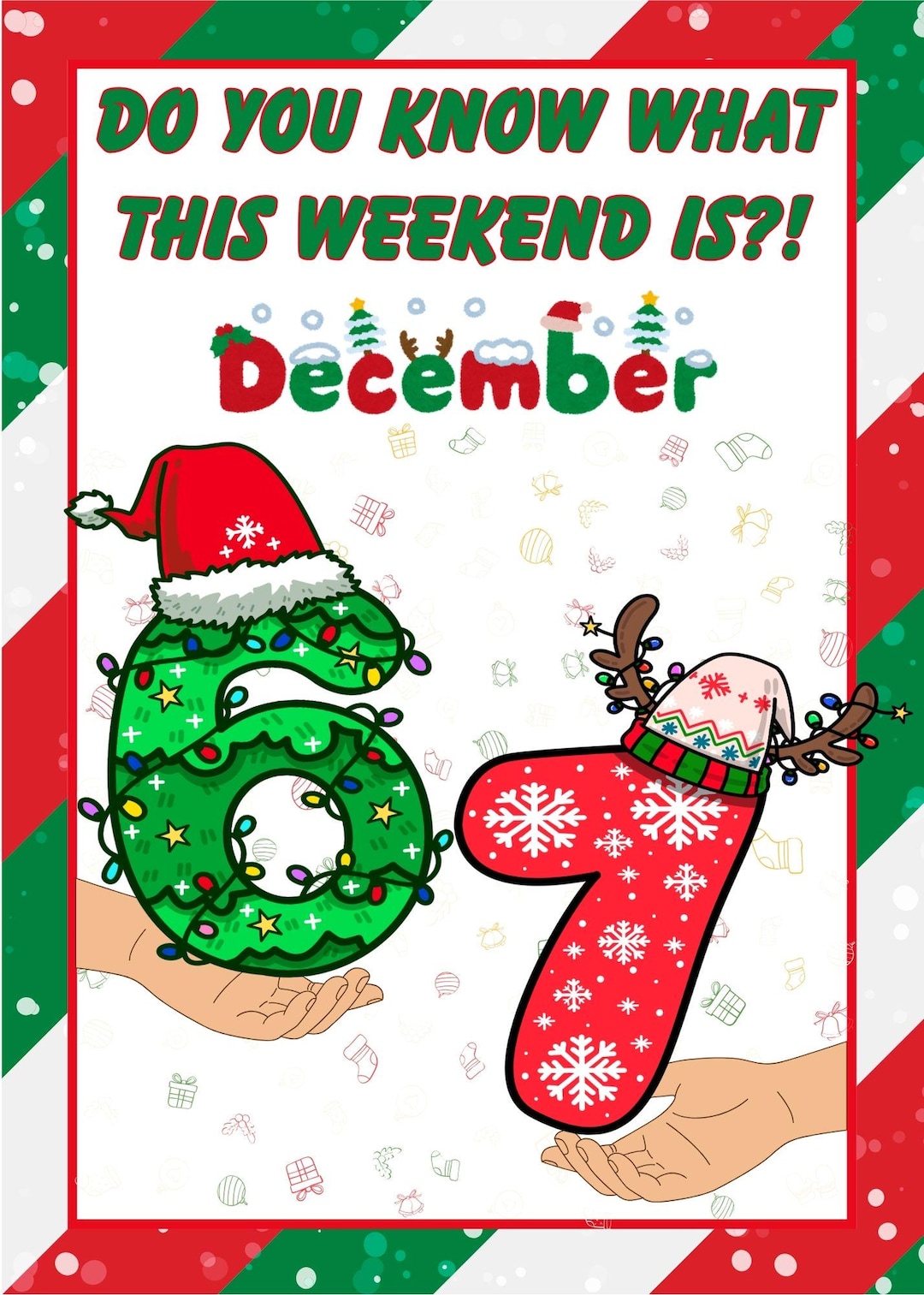 Six Seven Elf on the Shelf Sign - Etsy