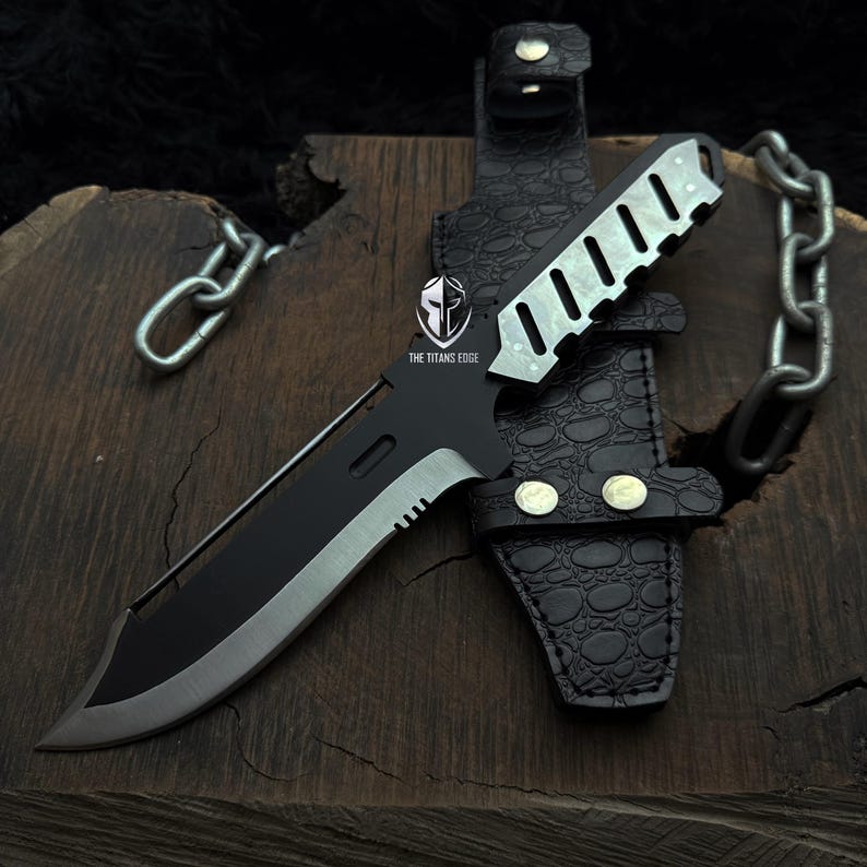 Handmade Metal Gear Snake Eater Replica Knives | Snake Eater Knife | D2 ...