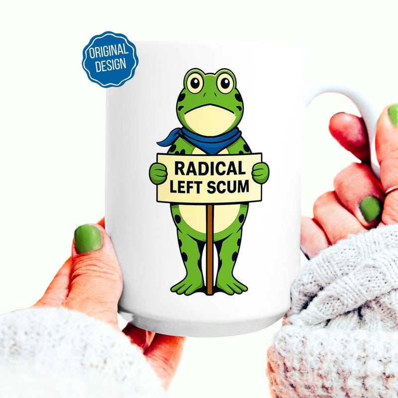 Radical Left Scum Mug - Etsy