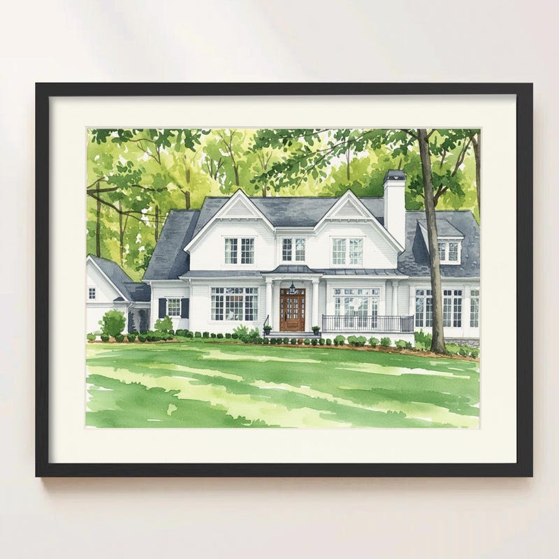 Hand Painting of Woods - Etsy