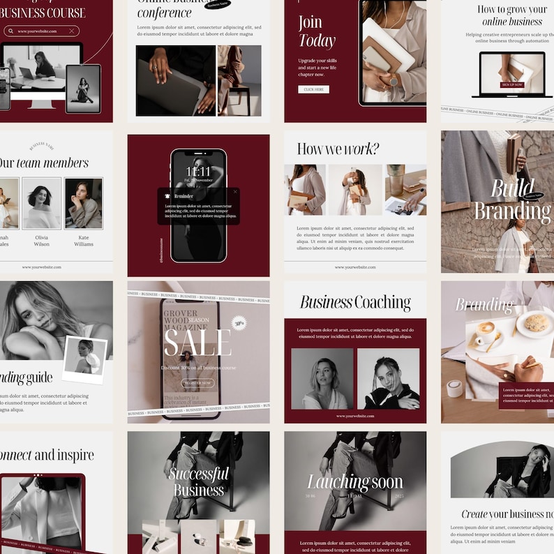 200 modelos de posts e stories para Instagram no Canva - Design ...