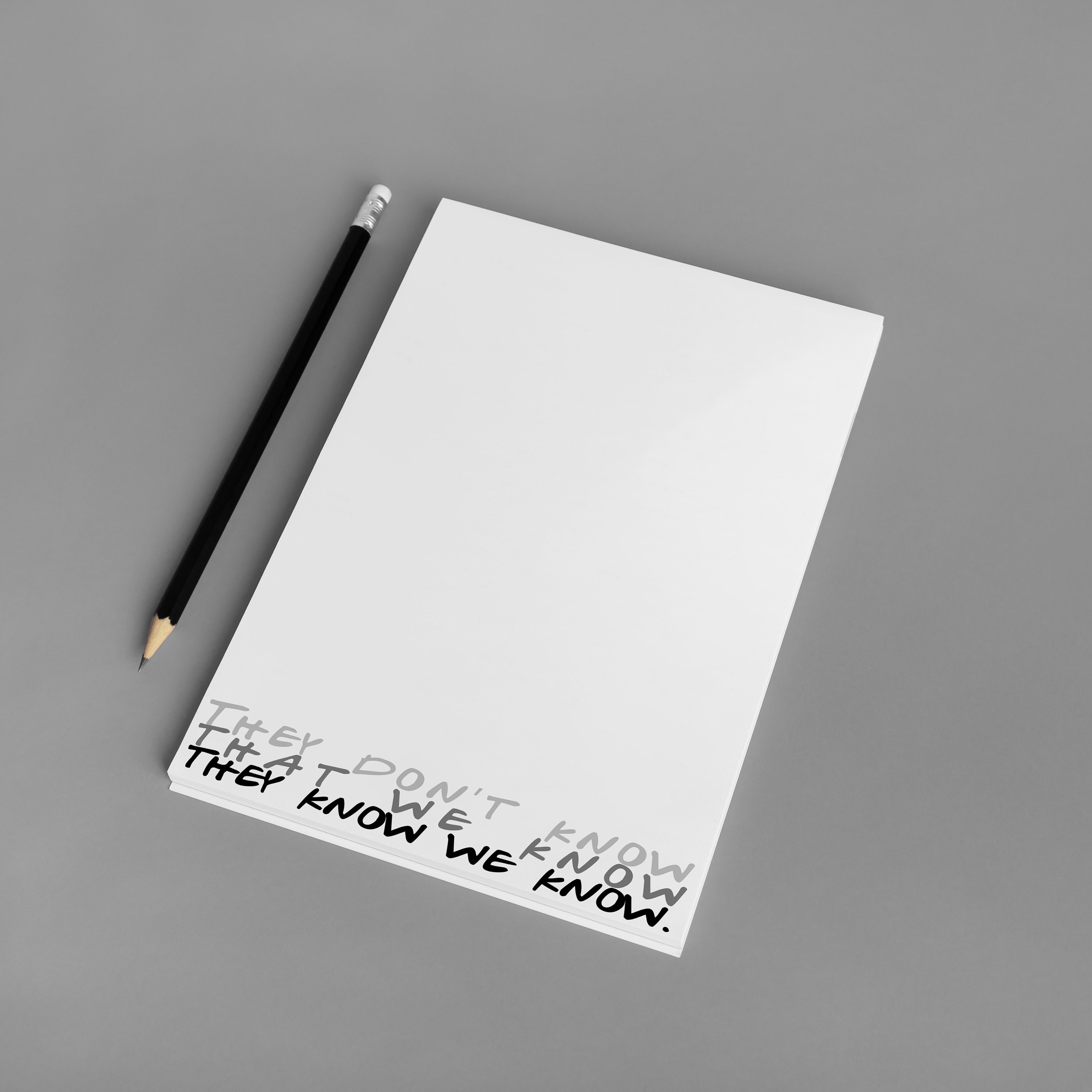 Friends TV Quotes Notepad 50 Sheets of Laughter & Nostalgia - Etsy