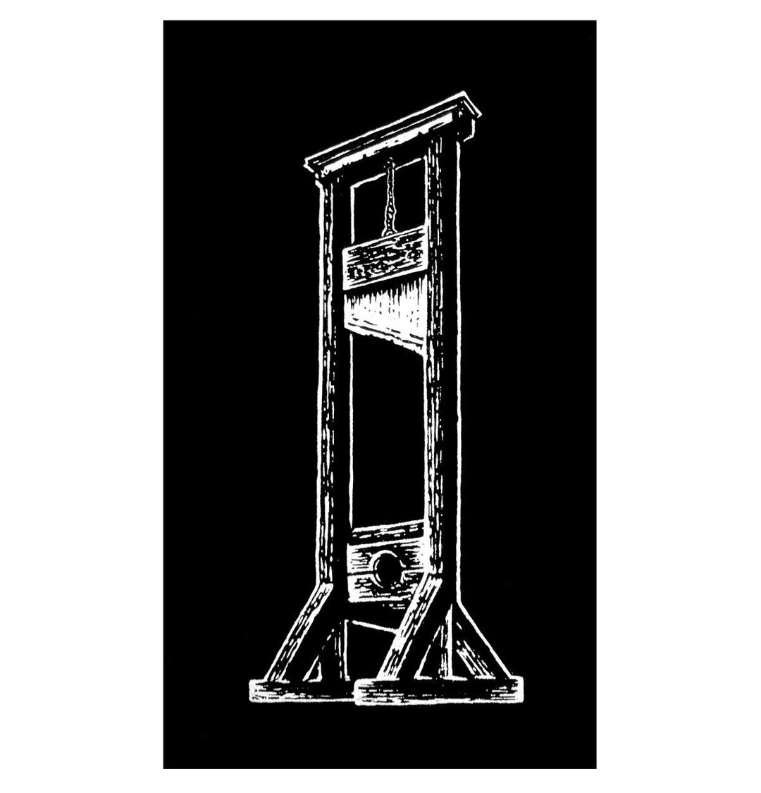 Guillotine Patch / Backpatch - Etsy