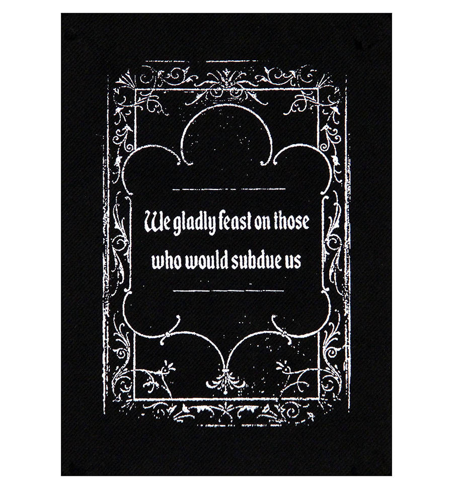 Addams Family Credo Small Patch - Etsy