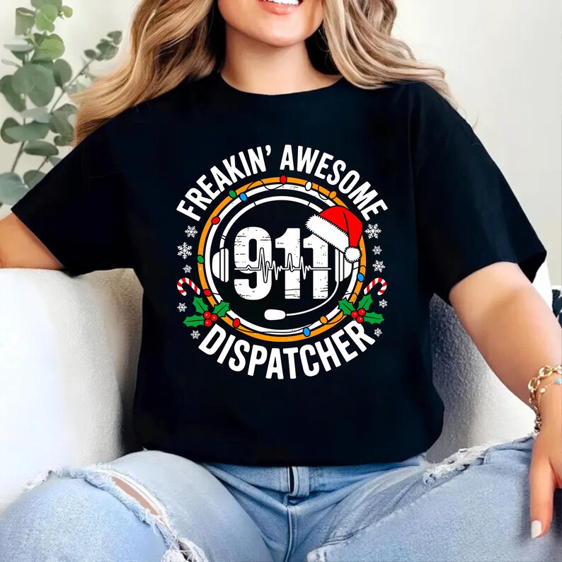 Christmas 911 Dispatcher PNG SVG Bundle | Emergency Holiday Clipart ...