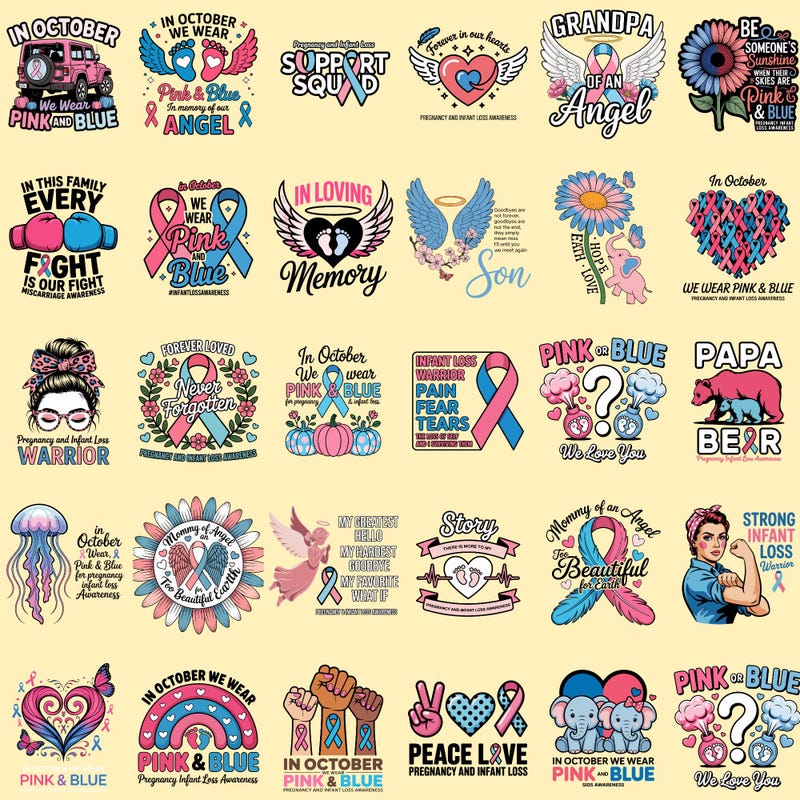 Pink T Shirts for October - Etsy