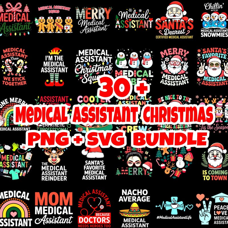 Medical Assistant Men Svg - Etsy