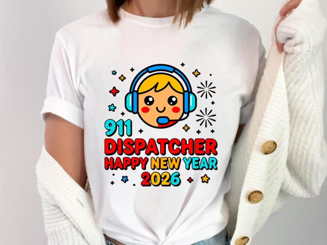911 Dispatcher New Year 2026 Svg Bundle | Emergency Operator Clipart ...